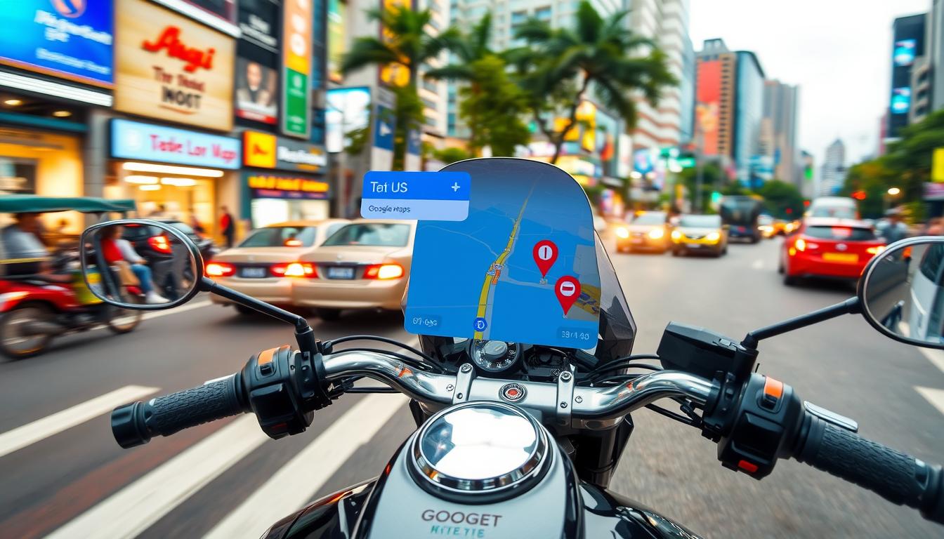 Cara Pakai Google Maps di Motor | SEWA MOTOR BANDUNG